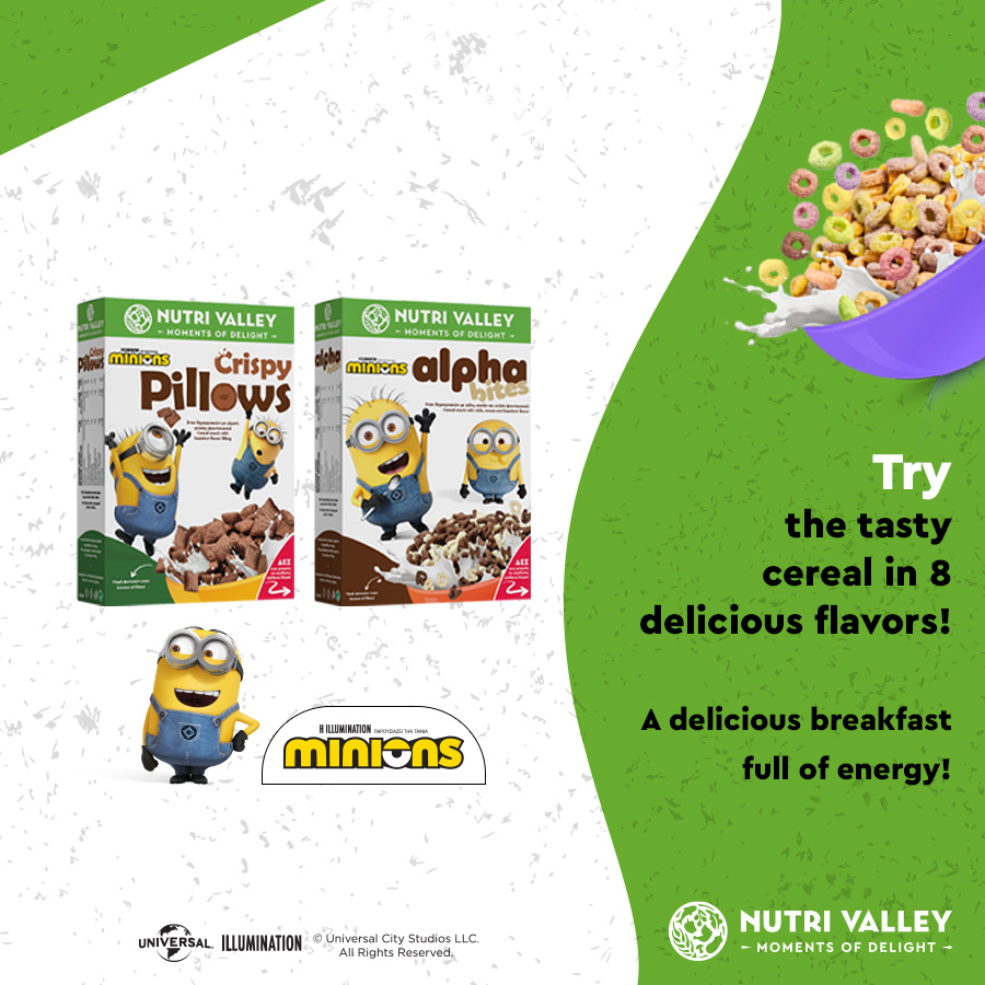 Nutri Valley | Peppa Pig, PJ Mask, Minions, Scooby-Doo
